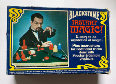 RARE BLACKSTONE INSTANT MAGIC! (1981) NOS - BRAND NEW IN BOX / Vintage ...