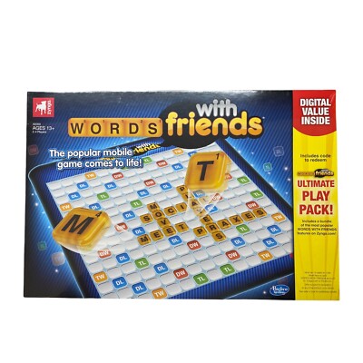 Words with Friends Board Game by Hasbro & Zynga - New Sealed | eBay