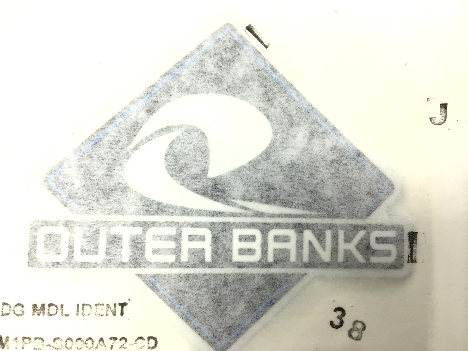 2021-2024 Ford Bronco Sport RH or LH Fender OUTER BANKS Decal Emblem ...