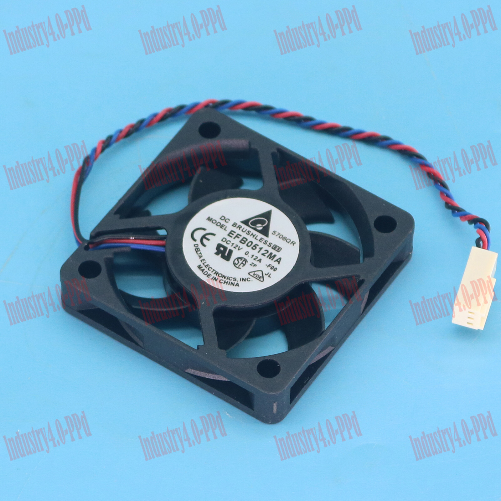 DELTA EFB0512MA Inverter speed cooling fan DC12V 0.12A 50*50*10mm 3wire ...