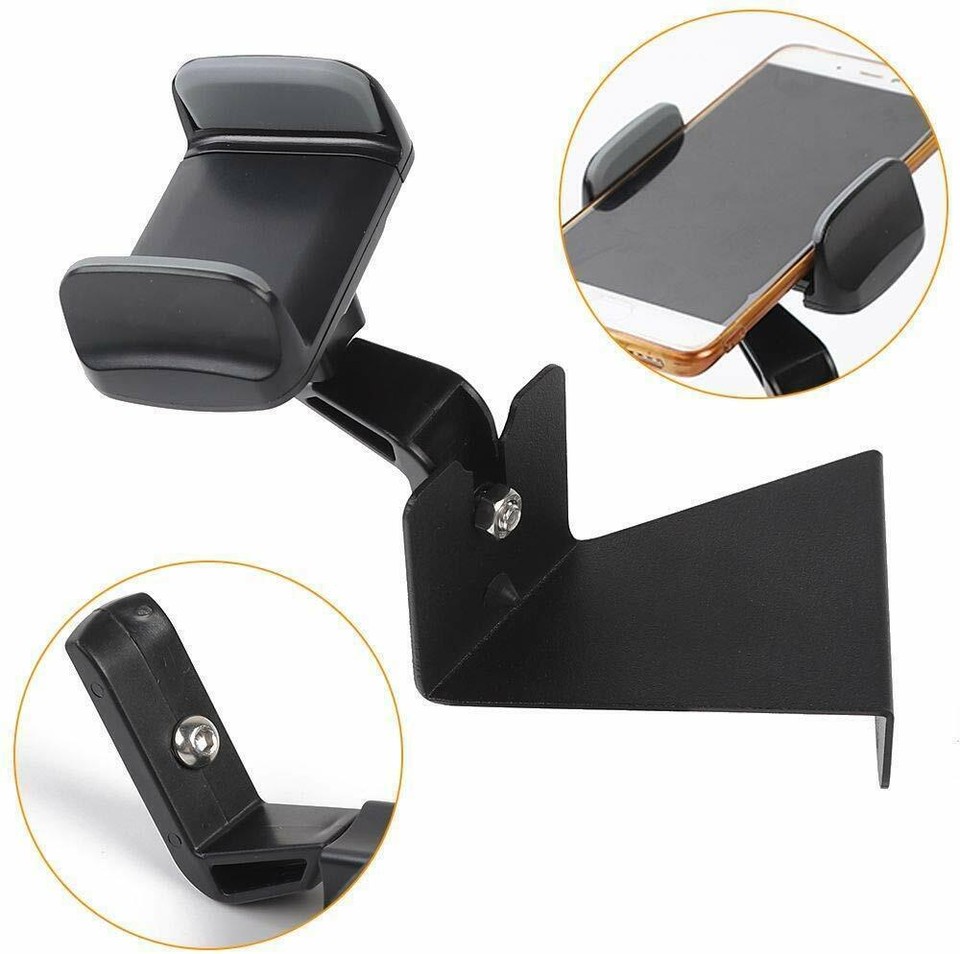 Metal Walkie-talkie Holder & Phone Mount Rack For Jeep Wrangler TJ 1997 ...