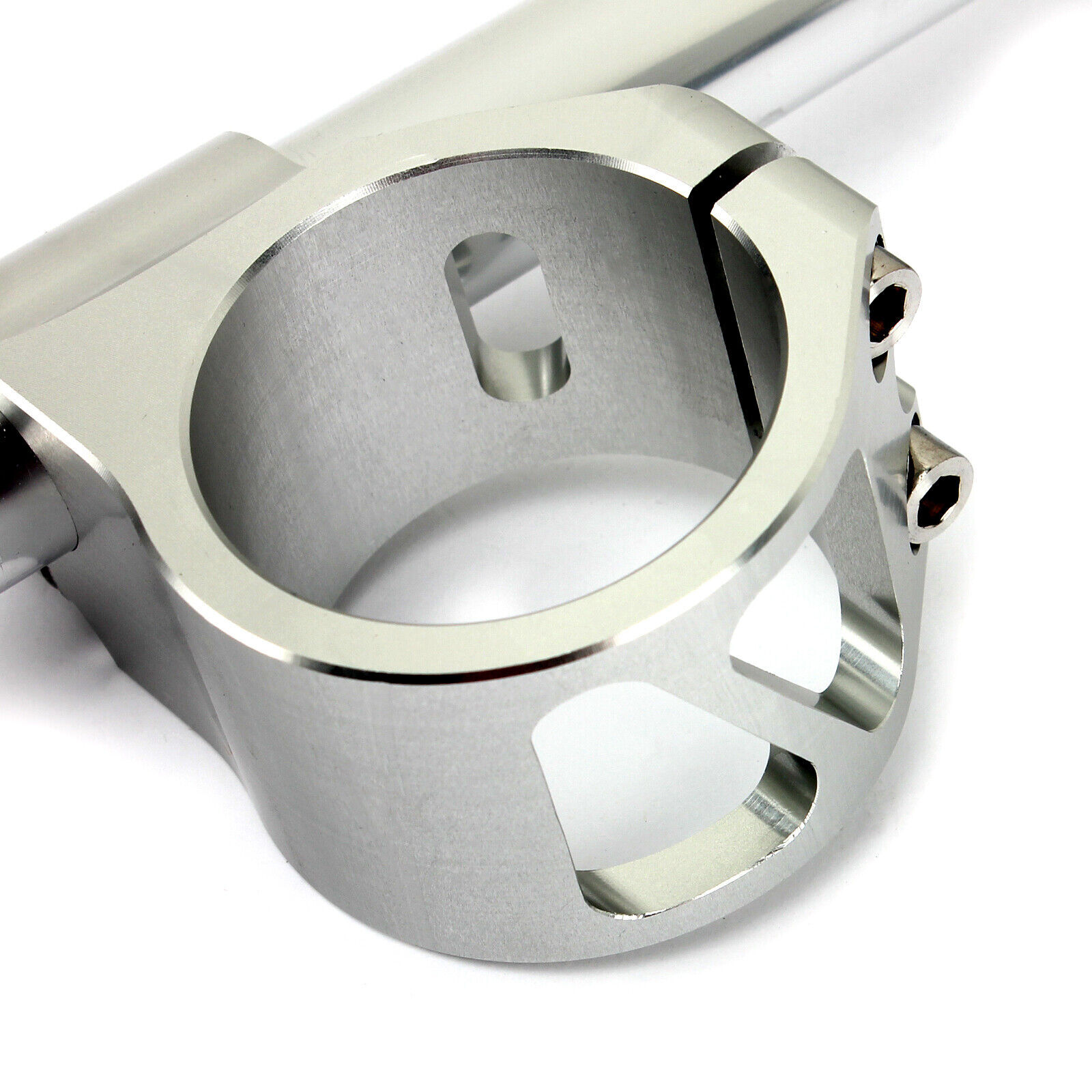 46mm Clip Ons Handle Bars For Kawasaki Ninja ZX6R ZX9R ZX600 ZX900 ...