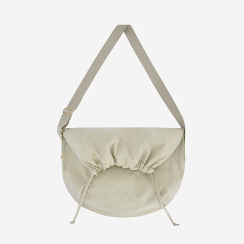 Uniqlo U Drawstring Shoulder Bag Natural | eBay