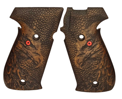 New Sig P220 Grips Set_Heel Mag Turkish Walnut Wood grip Nice Eagle ...