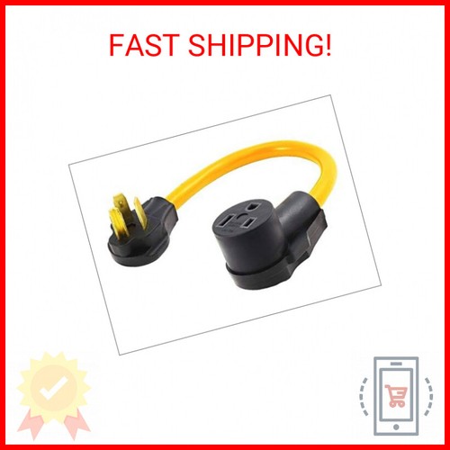 S7 220 Adapter Plug,20Inch 250V 10-30P to 6-50R Heavy Duty 30 Amp(Dryer ...