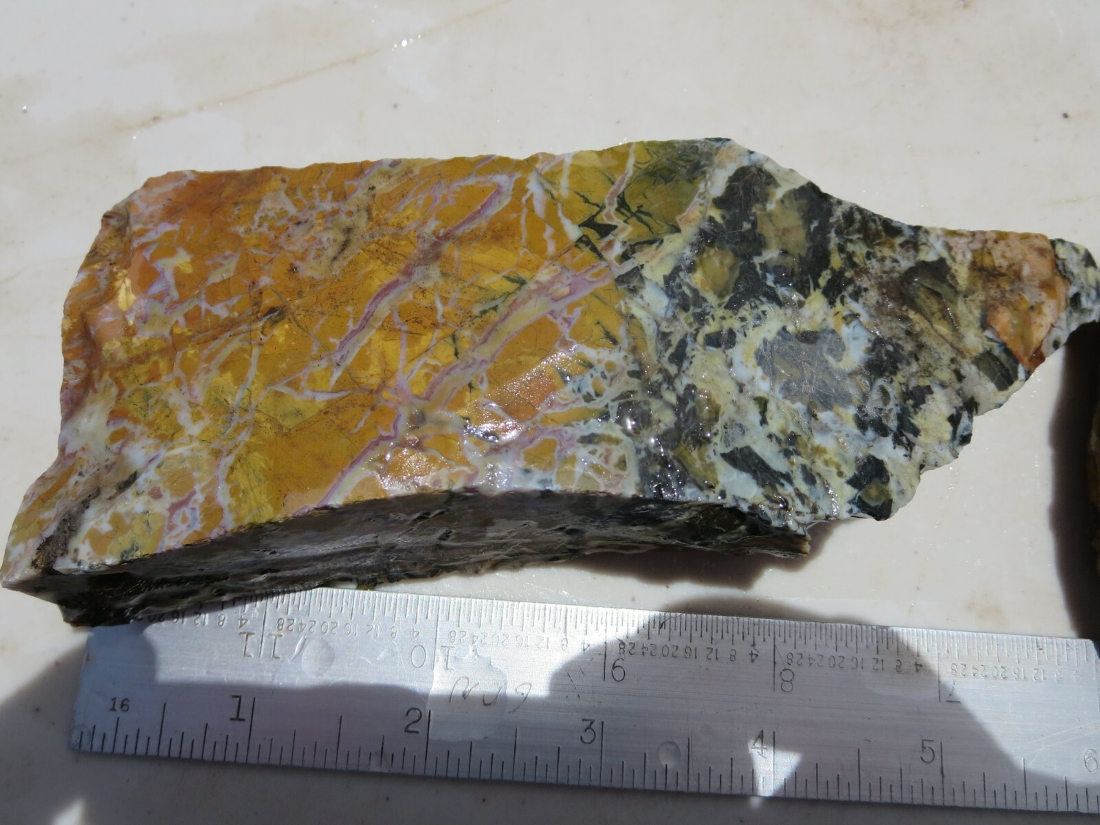 2282 STONE CANYON JASPER ROUGH, BEAUTIFUL BRECCIATED JASPER FROM ...