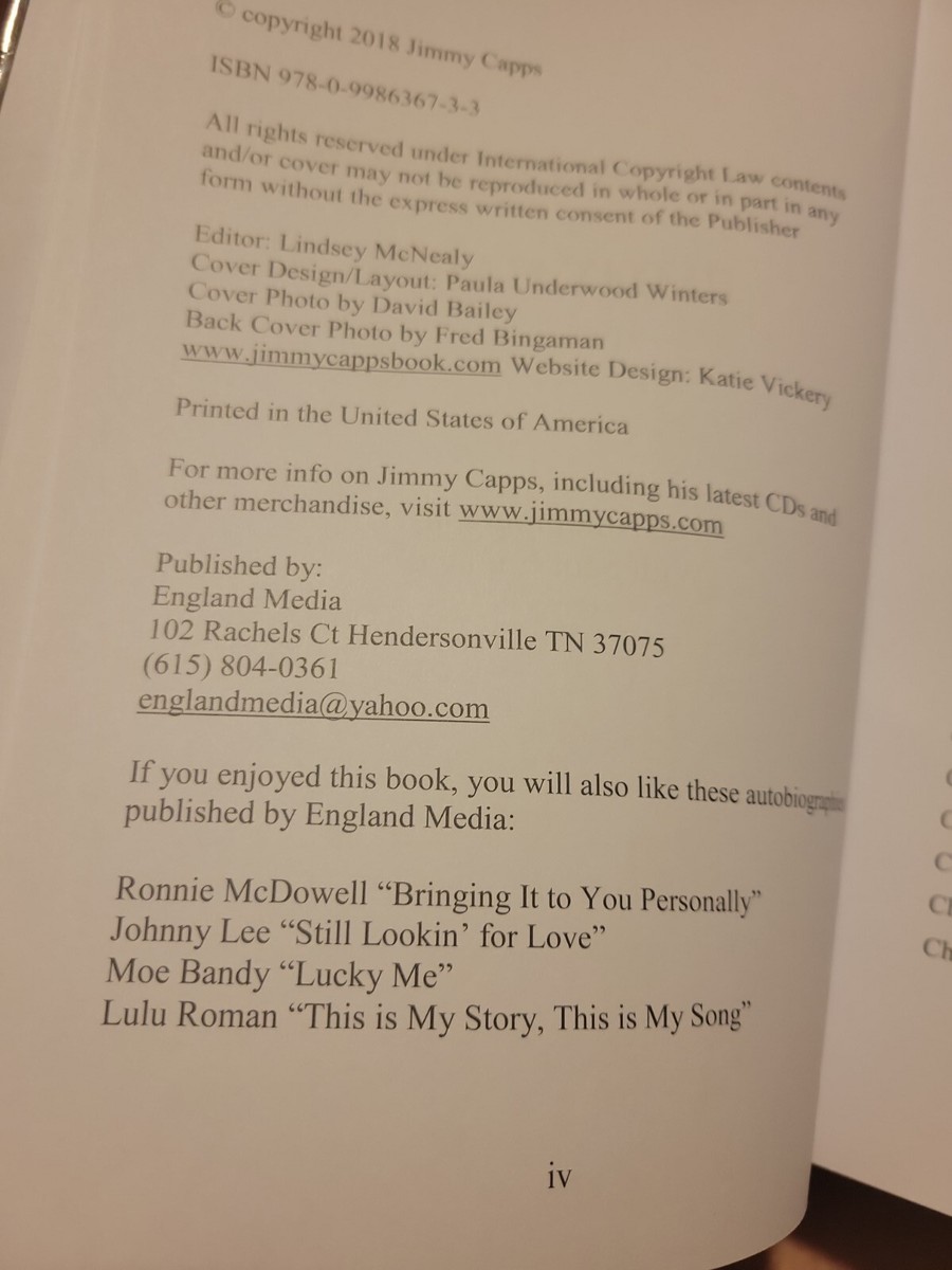 Jimmy Capps Wedding Profile For Jimmy Capps