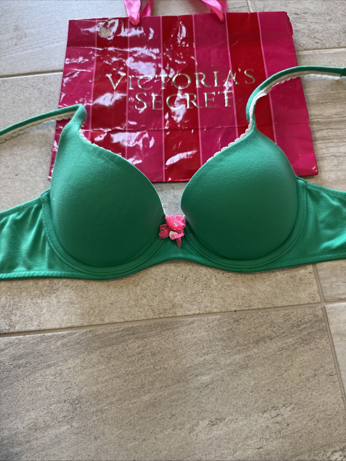 Victoria Secret Bra 34B Demi Lined Demi - Gem