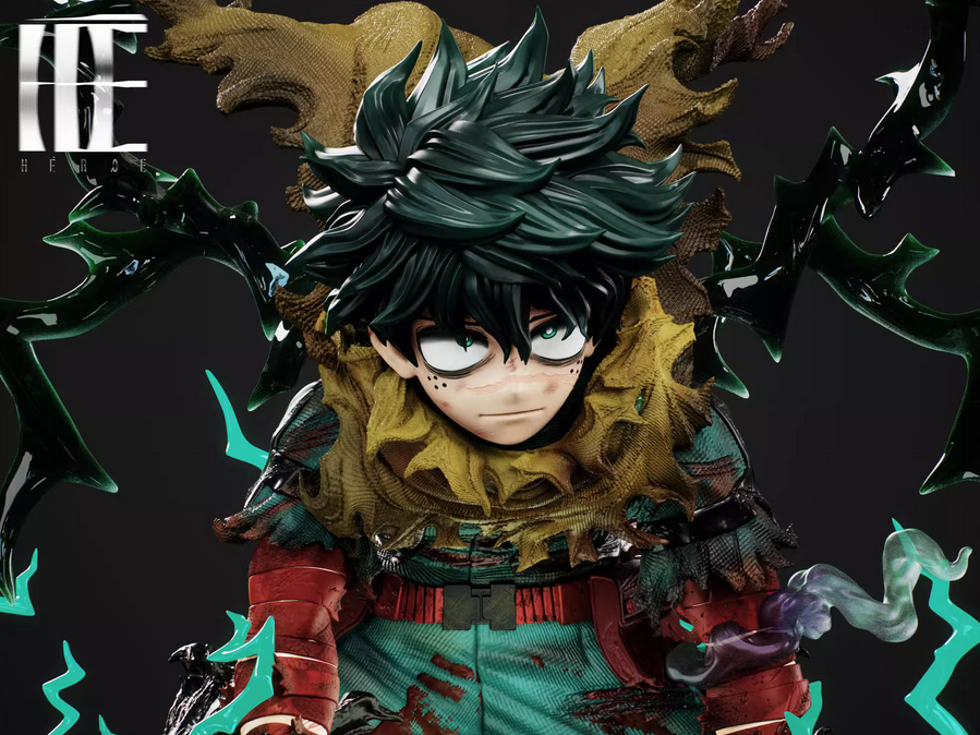 Héroe Collectibles 1/4 My Hero Academia Midoriya Izuku Dark Deku Model ...