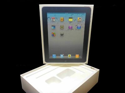 nur VERPACKUNG für iPad 1 Wi-Fi 16GB FRD *ohne iPad* Box Schachtel Apple MB292 | eBay.de