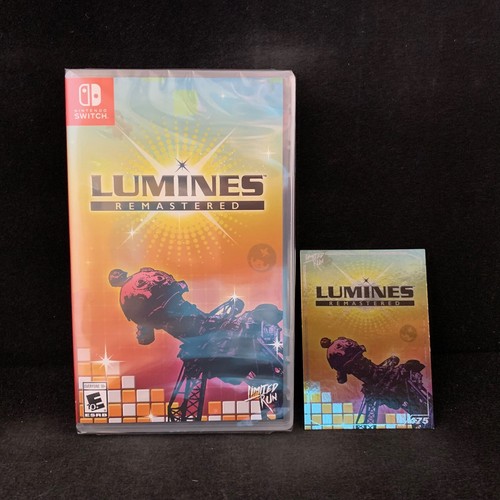 Lumines Remastered with Collectible Card #475 (COVER) (Nintendo Switch ...