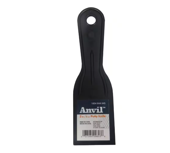 Anvil 2 in. Plastic Paint Scraper Putty Knife - Durable and Flexible ...