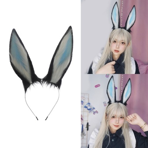 Anime Ear Hair Hoop Cosplay Costume Adjust Headband Halloween ...
