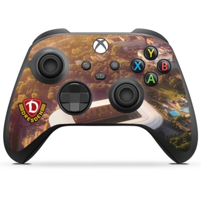 DeinDesign Folie Skin Microsoft Xbox Series X Controller Luftbild ...