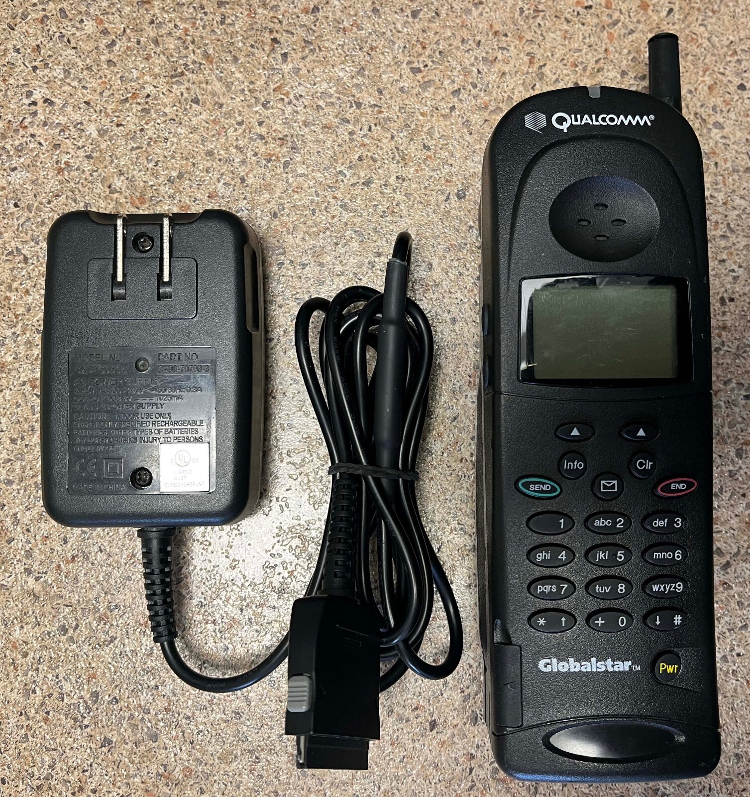 Globalstar GSP-1600 Satellite Phone w/Wall Charger & S3 carrying case ...