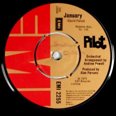 Pilot - January / Never Give Up [7" 45 rpm Single] UK Import | eBay