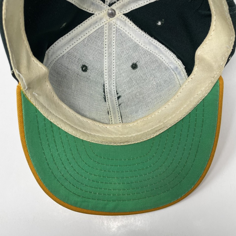 Vintage Athletics Hat A's Snapback Contrast Stitching Made In USA 80s ...
