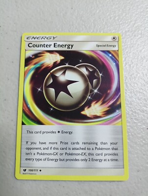 Pokémon TCG Counter Energy Crimson Invasion 100/111 Regular Uncommon | eBay