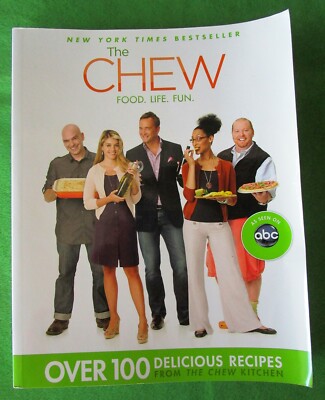 THE CHEW-FOOD. LIFE. FUN.PAPERBACK RECIPE BOOK FROM THE CHEW KITCHEN ...