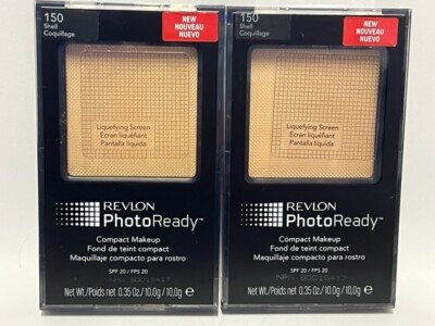 Revlon PhotoReady Compact Makeup, 150 Shell (Pack of 2) NOS | eBay