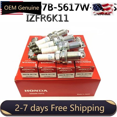 4PCS 9807B-5617W IZFR6K11 IRIDIUMSparkPlugs for Honda Accord Civic ...
