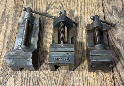 Vintage TOOLS VICE LOT STANLEY Vise No. C-601 Drill Press Machinist ...
