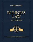 Business Law: Text and Cases - Hardcover, by Clarkson Kenneth; Miller ...
