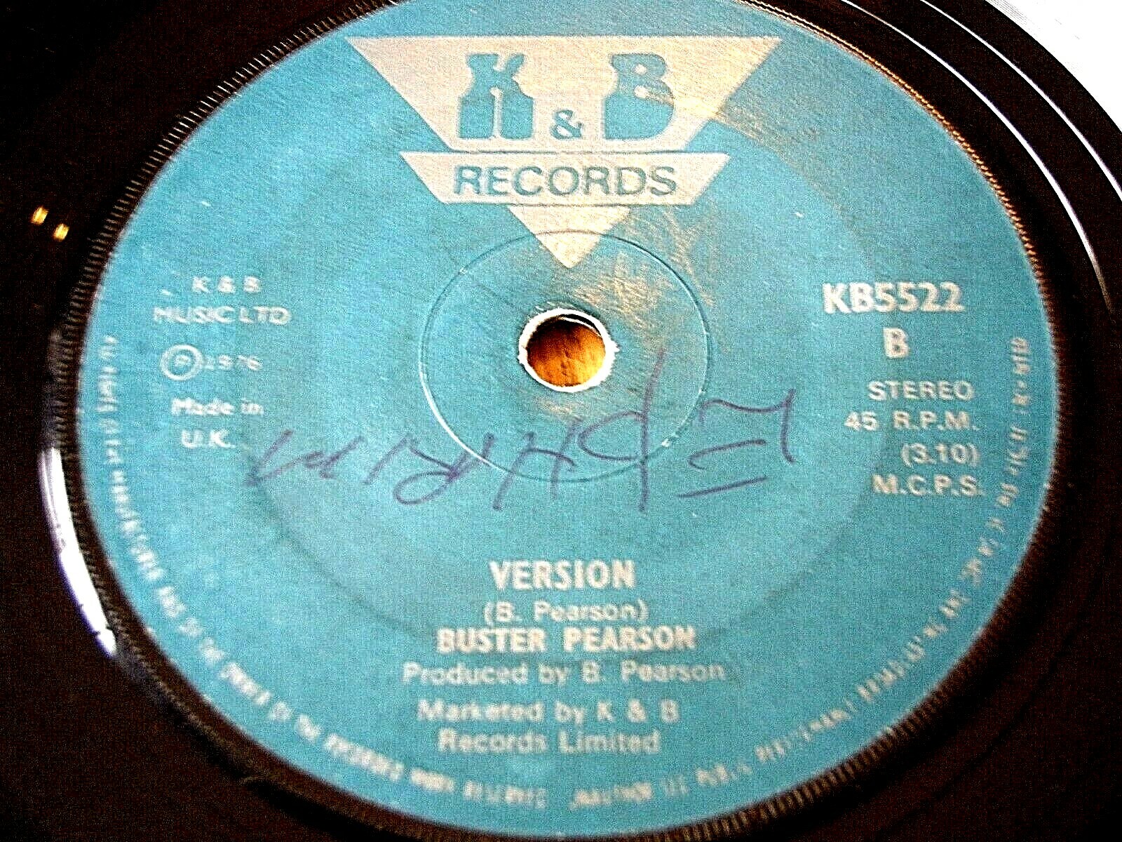 BUSTER PEARSON - PRETTY GIRL 7" VINYL (VG) | eBay
