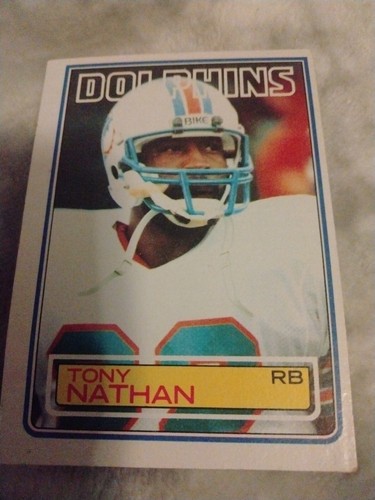 1983 Topps - #317 Tony Nathan for sale online | eBay