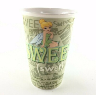 Disney Parks Tinker Bell Sassy/Sweet Tumbler Coffee Cup Disney | eBay
