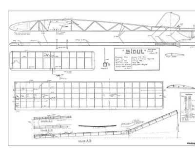 Revue Avions Plans De Construction Pour Avion RC Avro Vulcan ...