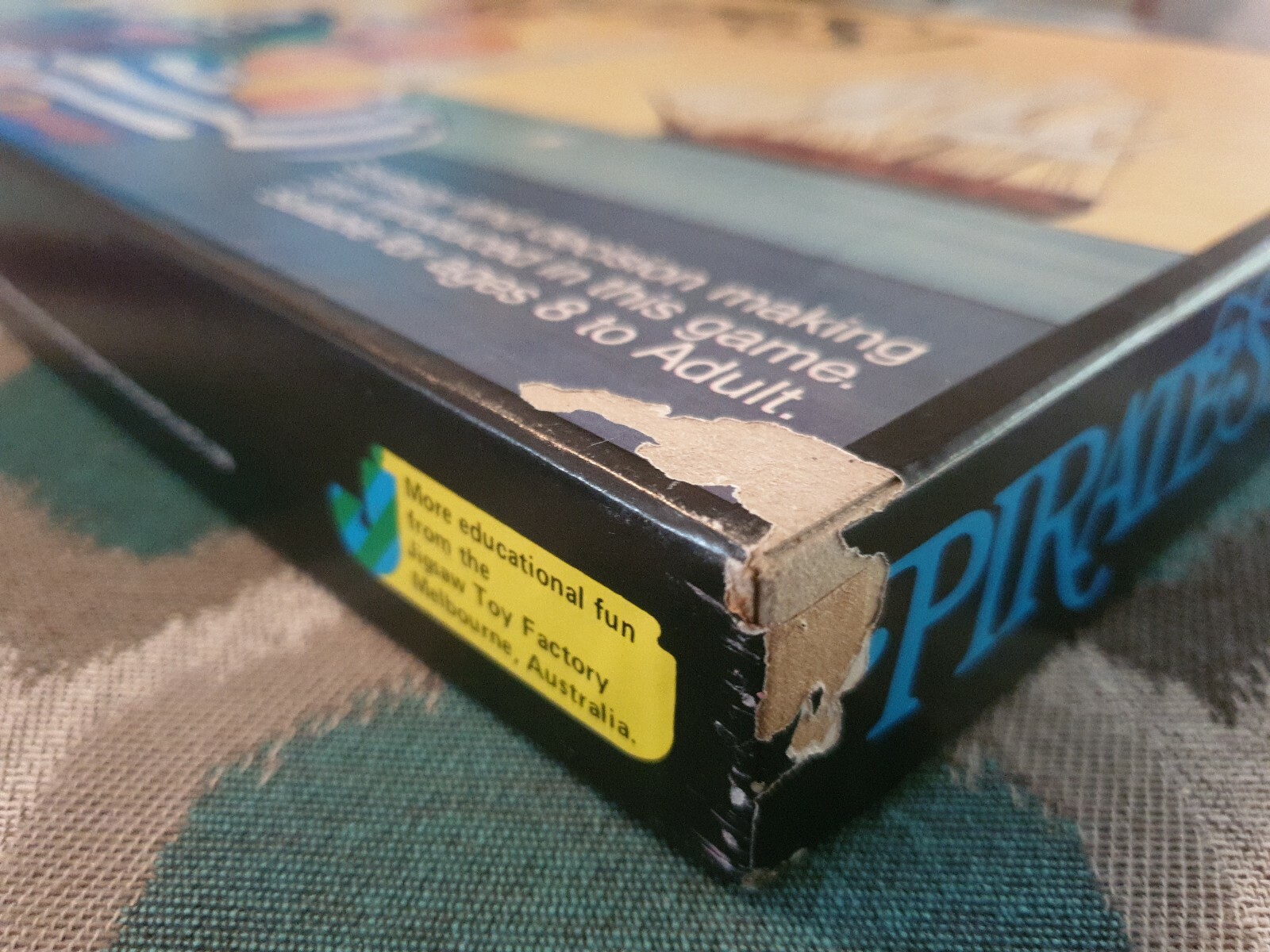 Pirates Board Game Jigsaw Toy Factory Vintage 1989 | eBay Australia