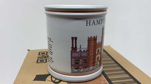 Denby 'Hampton Court' Stoneware Mug England History Henry VIII Vintage ...