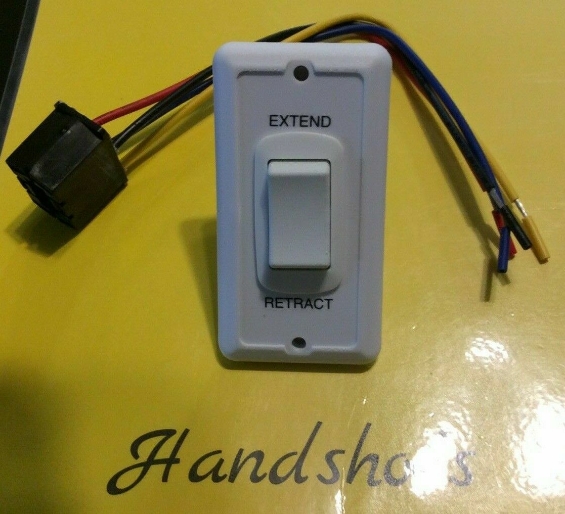 SIGMA RV CAMPER TRAILER 12V EXTEND/RETRACT AWNING SWITCH WIRE HARNESS ...
