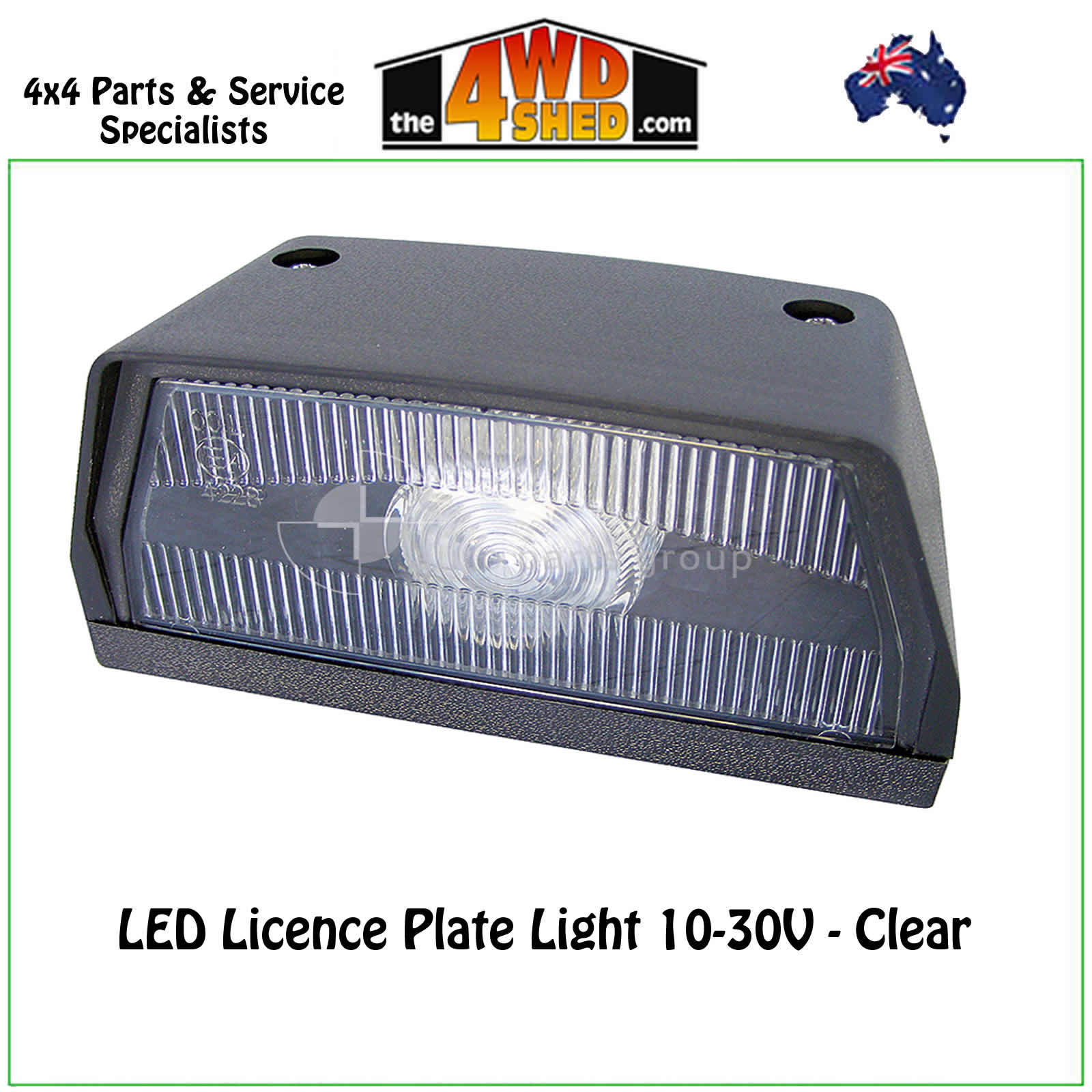 LED Licence Plate Light 10-30V - Clear 106mm X 57mm X 57.5mm | eBay ...