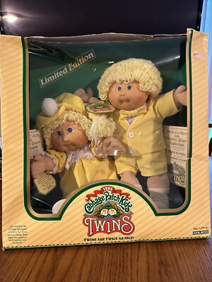 cabbage patch kids twins 1985 New In Box Limited Edition | eBay