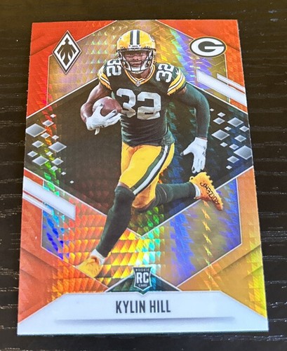 2021 Panini Phoenix Kylin Hill Rookie Fire Burst Prizm | eBay