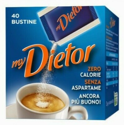DOLCIFICANTE my DIETOR 40 BUSTINE ZERO CALORIE SENZA ASPARTAME | eBay
