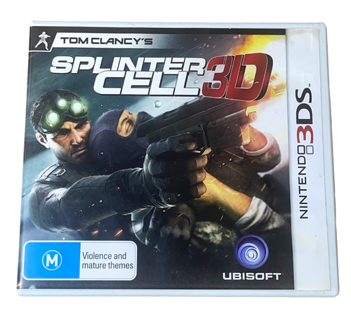 Tom Clancy's Splinter Cell 3D Nintendo 3DS 2DS Game *Complete* | eBay