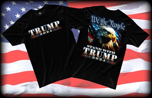 Stand with Trump T shirts- Unisex Tee- Biker T shirts - Military Tee | eBay