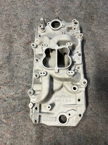 Edelbrock Big Block Chevy Intake Manifold SP2-P 2-0 Small Oval Port ...