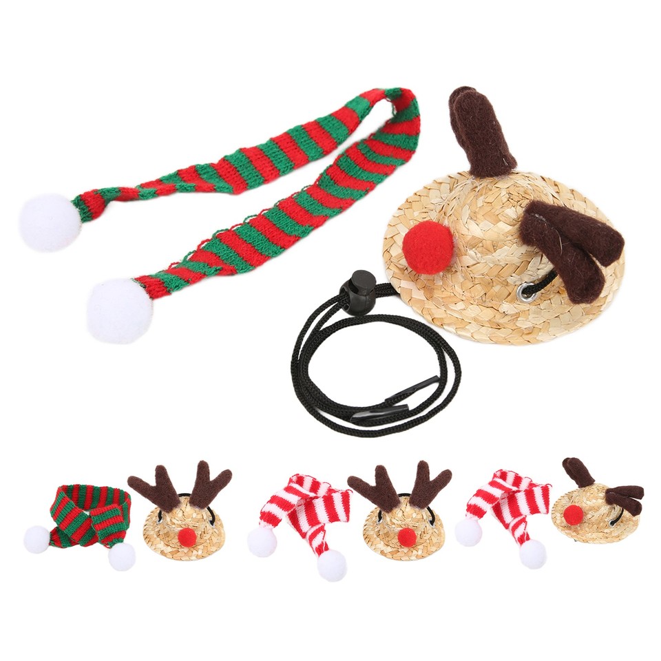 Bearded Dragon Santa Hat Scarf Comfy Soft Lizard Christmas Costume ...