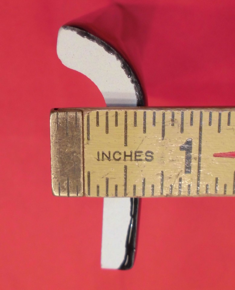 1 pc. Glossy Black 2" X 6" X 5/8" Ceramic Radius Bullnose Tiles, Mud ...