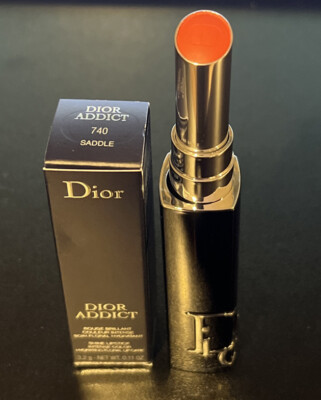 Dior Addict Shine Lipstick Intense Color Hydrating Lipstick 740 Saddle ...