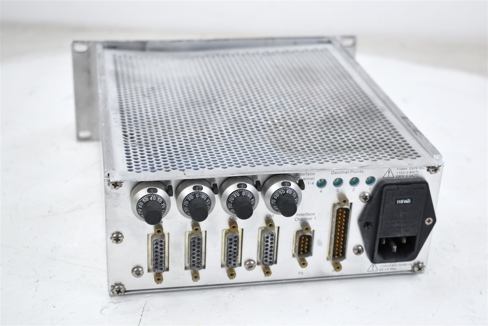 MKS Model 247D 4-Channel Readout Power Supply Mass Flow Controller | eBay