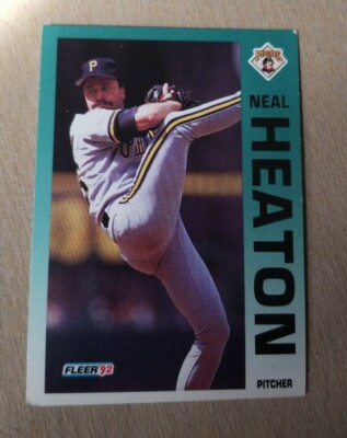 1992 Fleer Pittsburgh Pirates Baseball Card #554 Neal Heaton | eBay