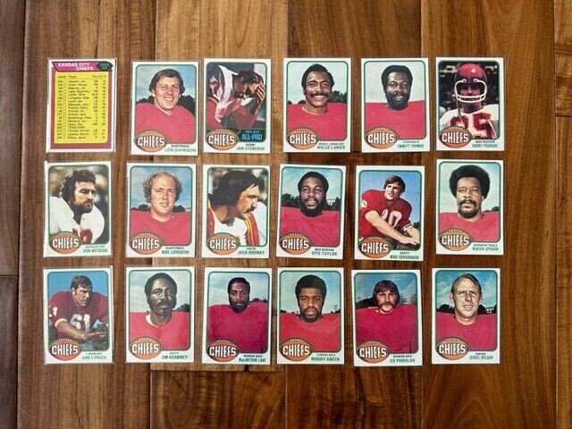 1976 Topps Football Cards Team set w/unmarked checklist+bonuses | eBay