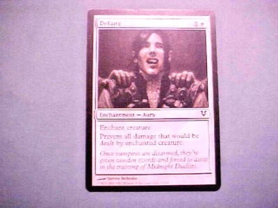 DEFANG AURA Enchantment MAGIC THE GATHERING Trading Card MTG Vampire ...