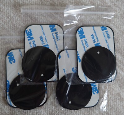 Metal plates with 3M adhesive for phone | eBay