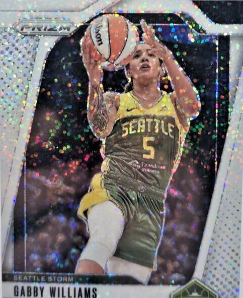 2024 Panini Prizm WNBA - Gabby Williams #55 White Sparkle Prizm for ...